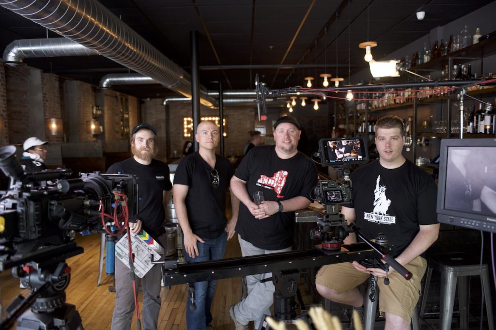 Derick Noetzel Dan Swinton Justin Maine and Cameron Seeger Behind the ...